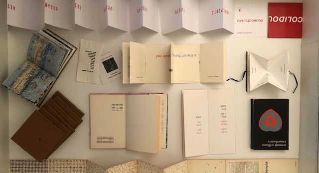 Concrete Poetry Exhibit - Brisbane Writers Festival